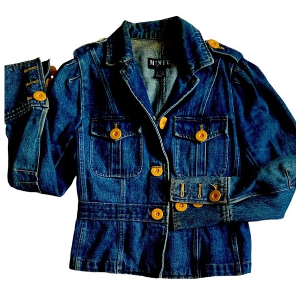 Mixit | Jackets & Coats | Vintage Y2k Denim Jacket | Poshmark